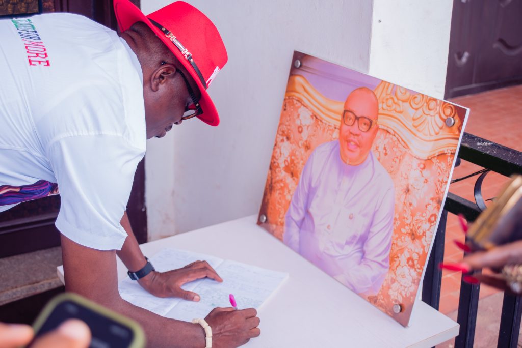 pdp Leaders pay condolence visit on late Hon. Madu's family - Hon ...